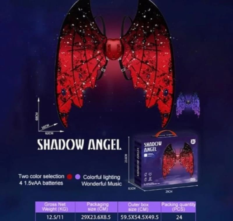 Shadow Angel Wings – The Quirky Corner