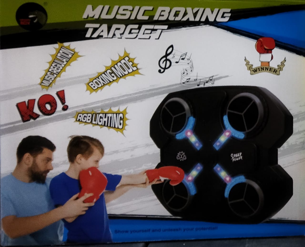 Musical Boxing Target – The Quirky Corner